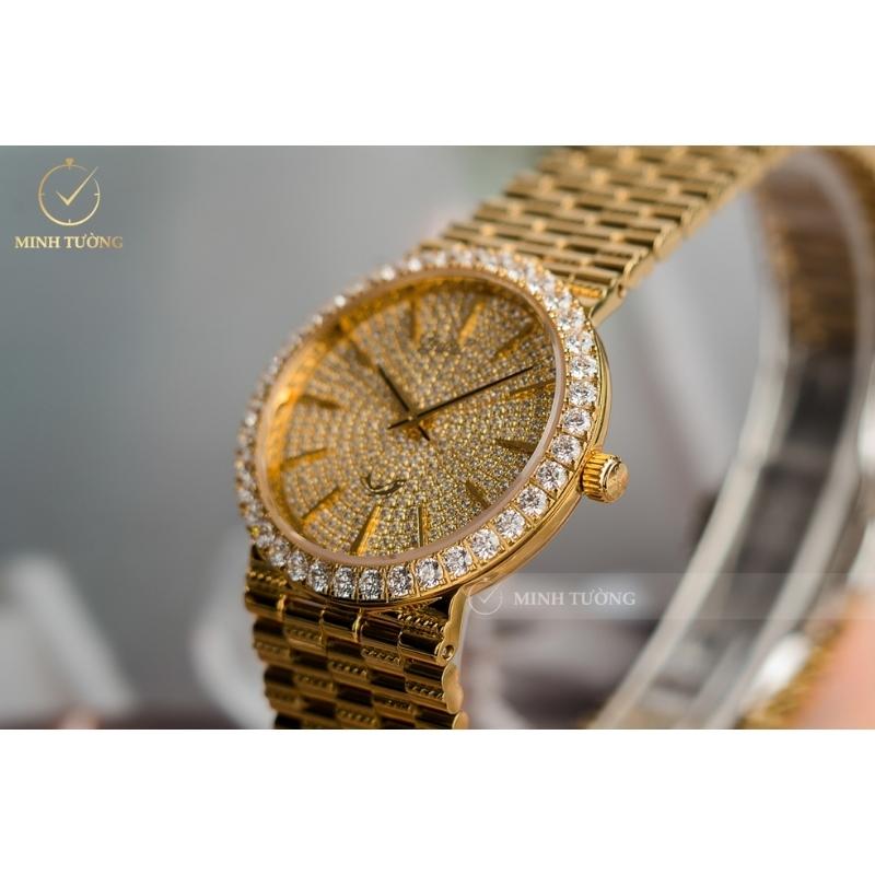 Đồng Hồ Ogival 377L-G-ND-G-DA - Nữ - 30,5mm - Kính Sapphire - Quartz ...